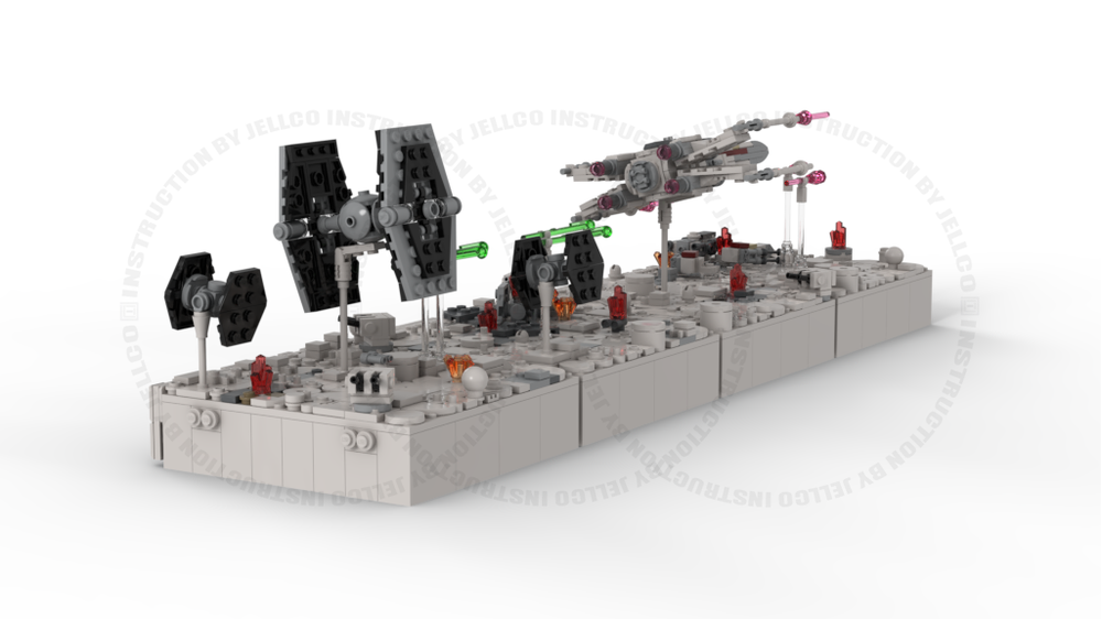 LEGO MOC Battle Of YAVIN : Episode 4 by jellco | Rebrickable - Build ...