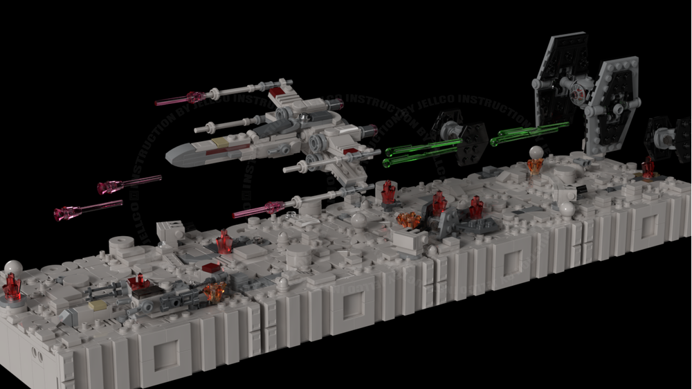 LEGO MOC Battle Of YAVIN : Episode 4 by jellco | Rebrickable - Build ...