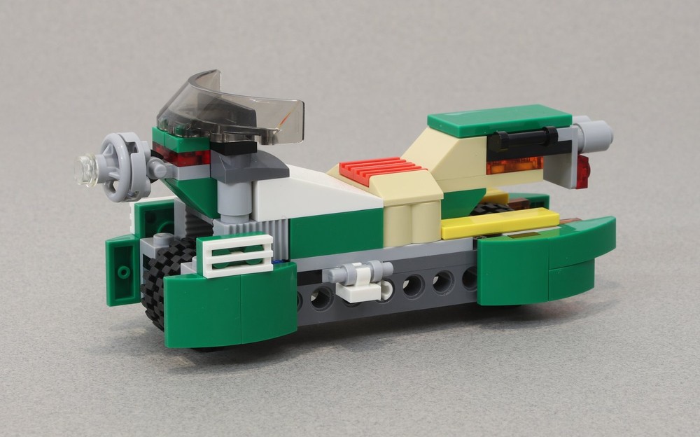 LEGO MOC Green Roller by JKBrickworks | Rebrickable - Build with LEGO