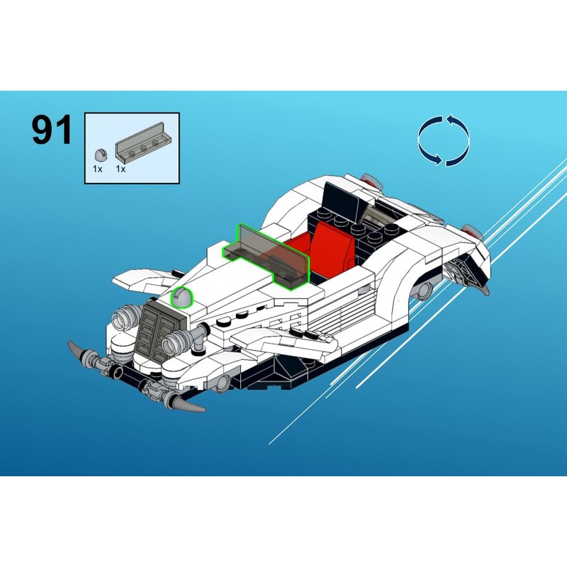 LEGO MOC Classic Sports Car No1 Speed Champions by klara_mocs ...