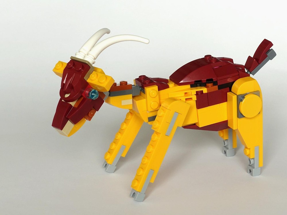 LEGO MOC 31112: Goat by Tomik | Rebrickable - Build with LEGO