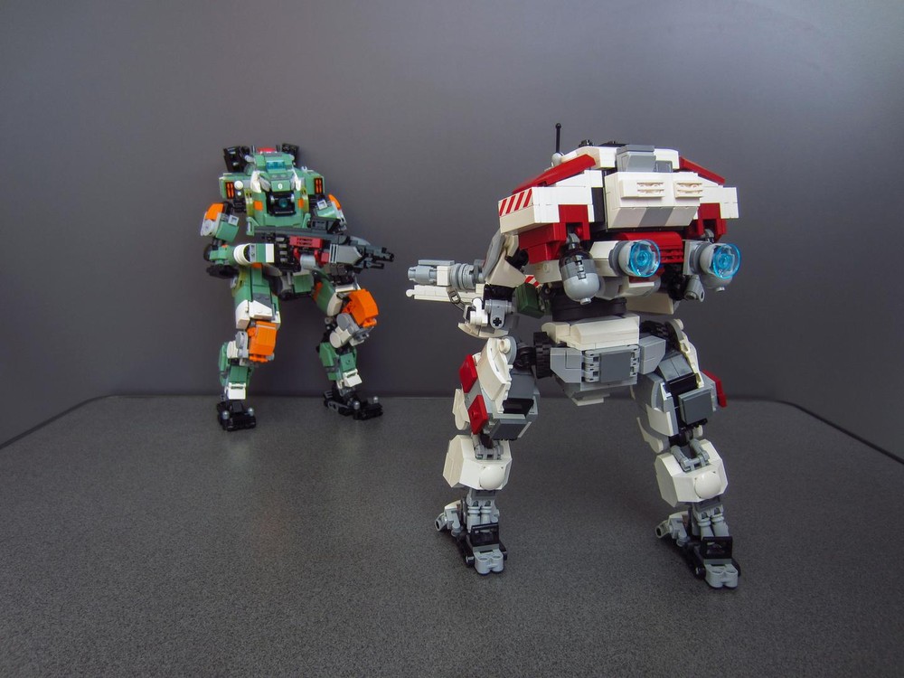 LEGO MOC Scorch Titan from Titanfall 2 by KMX Creations | Rebrickable ...