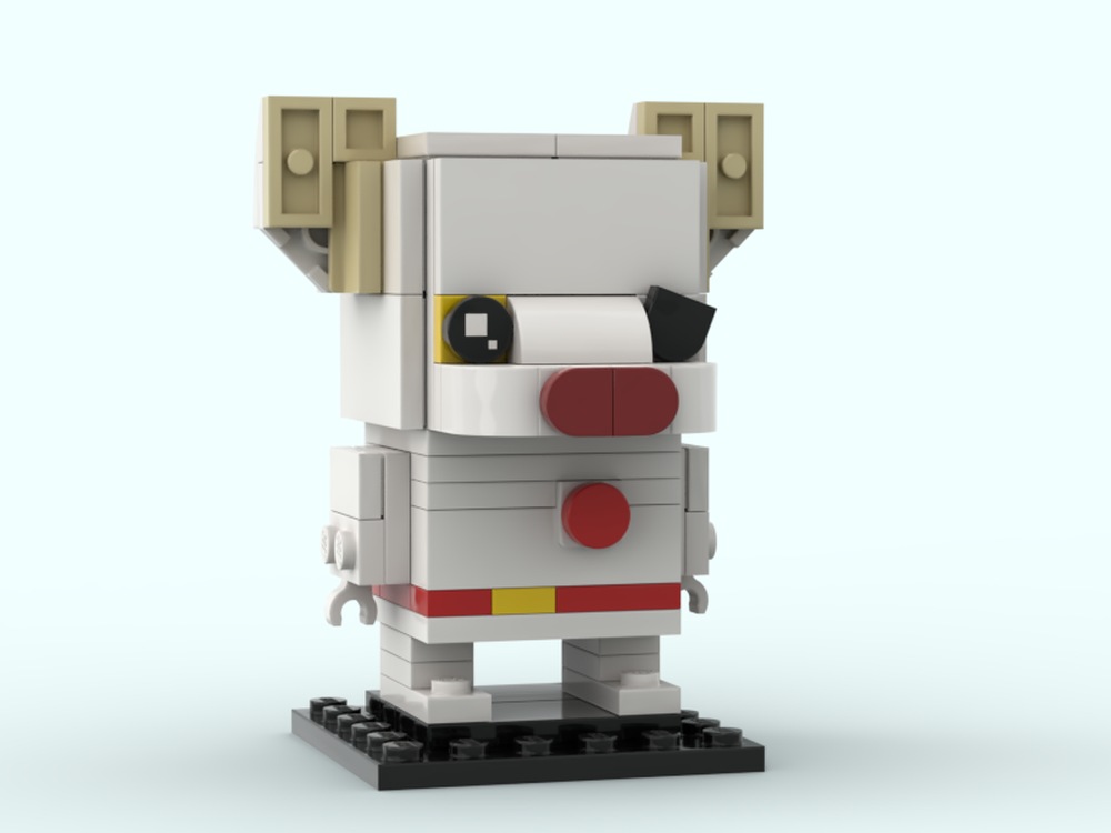 LEGO MOC Danger Mouse Brickheadz by Trex2020 | Rebrickable - Build with ...