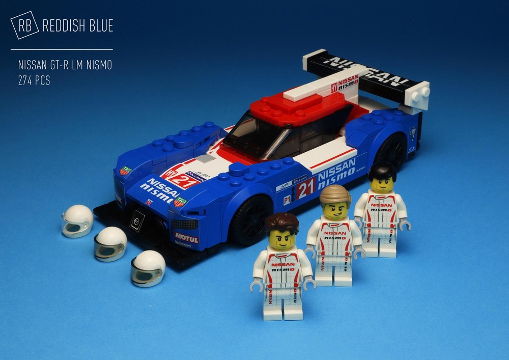 LEGO MOC Nissan GT-R LM Nismo LMP1 by Reddish Blue | Rebrickable ...