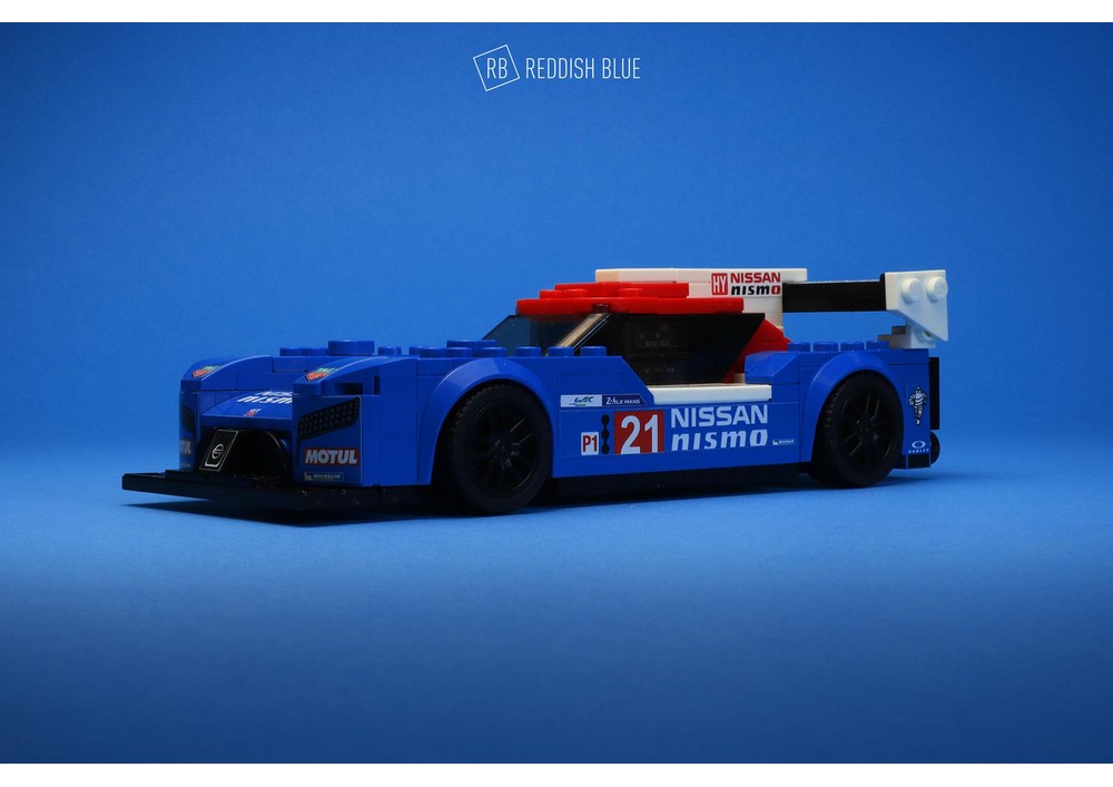 LEGO MOC Nissan GT-R LM Nismo LMP1 by Reddish Blue | Rebrickable ...