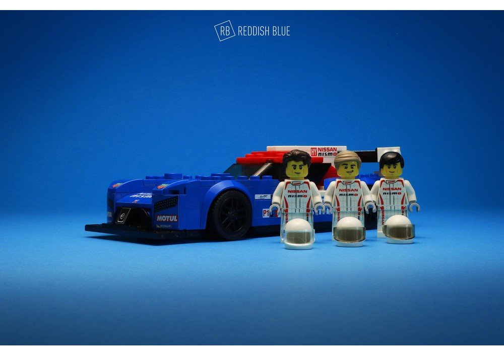 LEGO MOC Nissan GT-R LM Nismo LMP1 by Reddish Blue | Rebrickable ...