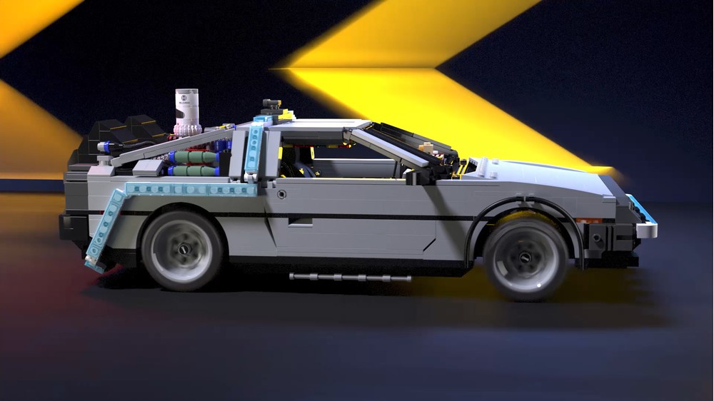 LEGO MOC Delorean DMC-12 from Back to the Future movie by ...