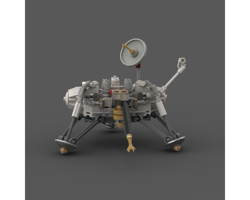 LEGO MOC Viking Lander [1:20] by phreaddee | Rebrickable - Build with LEGO