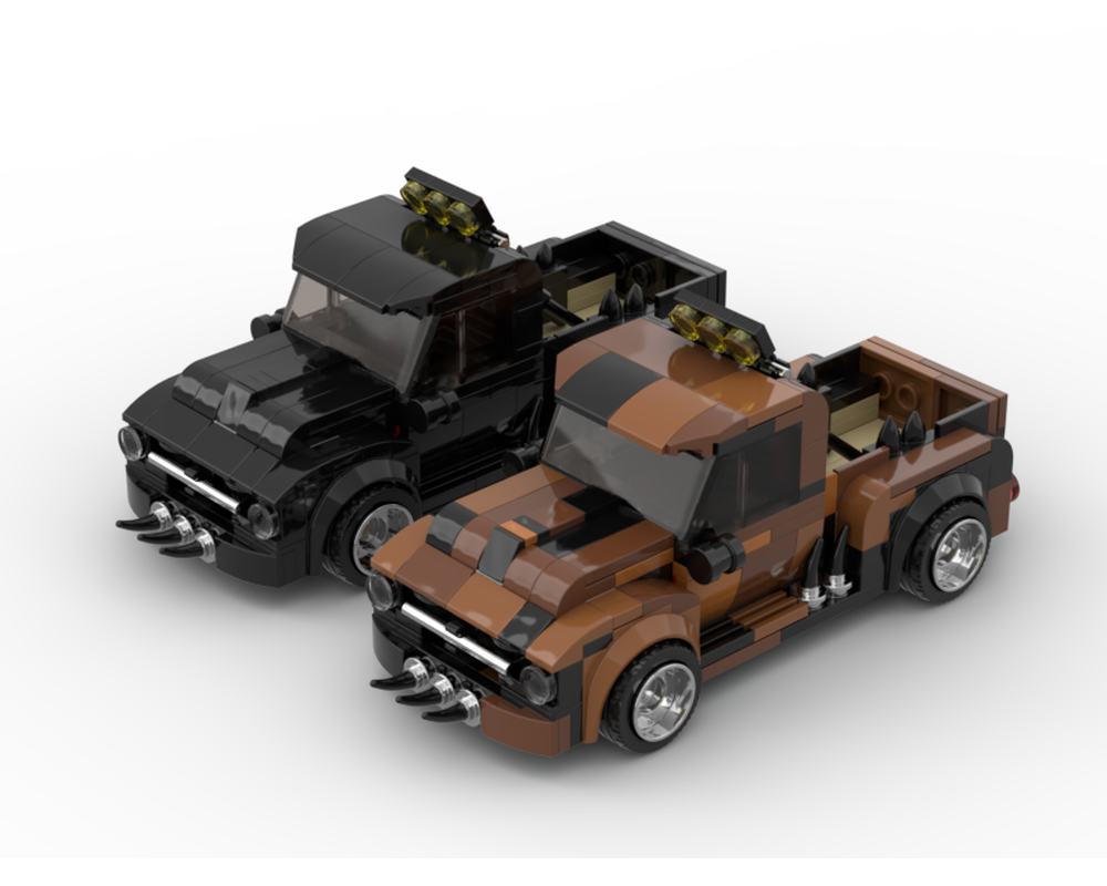 LEGO MOC ford f100 post-apocalyptic by BEAR MOCS | Rebrickable - Build with LEGO