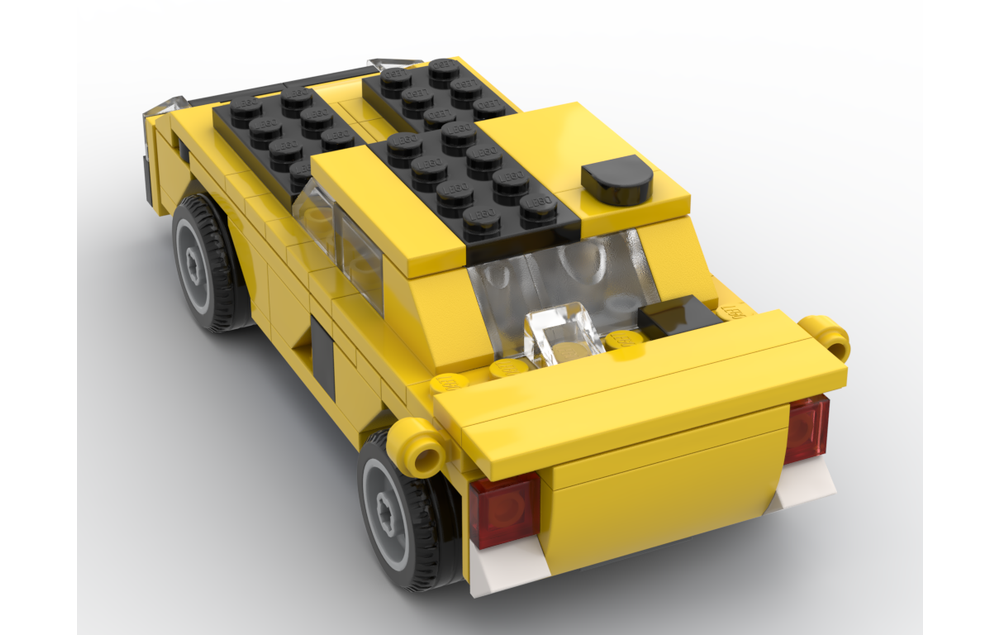 LEGO MOC 40468 Bumblebee Camaro by crazy8ron | Rebrickable - Build with ...