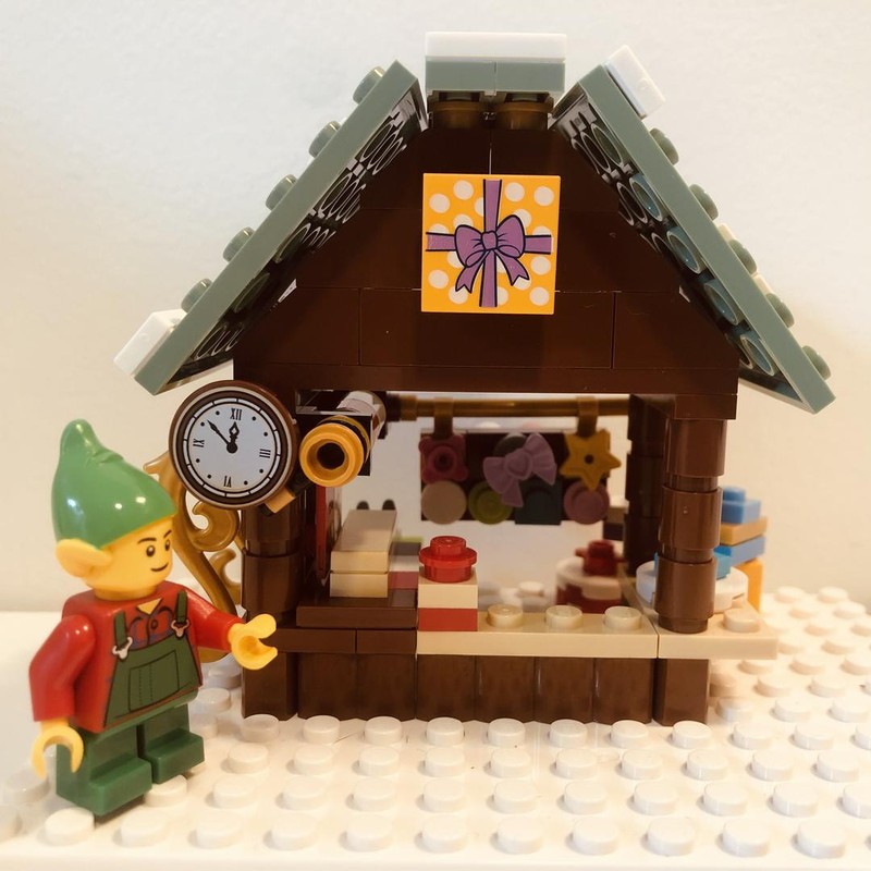 LEGO MOC Gift wrapping kiosk by stephanieako | Rebrickable - Build with ...