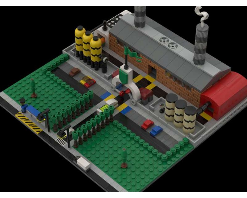 LEGO MOC Modular Factory #1 by meregt | Rebrickable - Build with LEGO