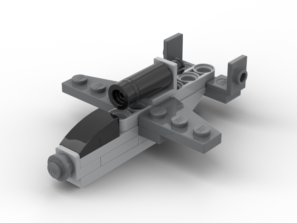 LEGO MOC Mini Heinkel He 162 by Lautinus | Rebrickable - Build with LEGO