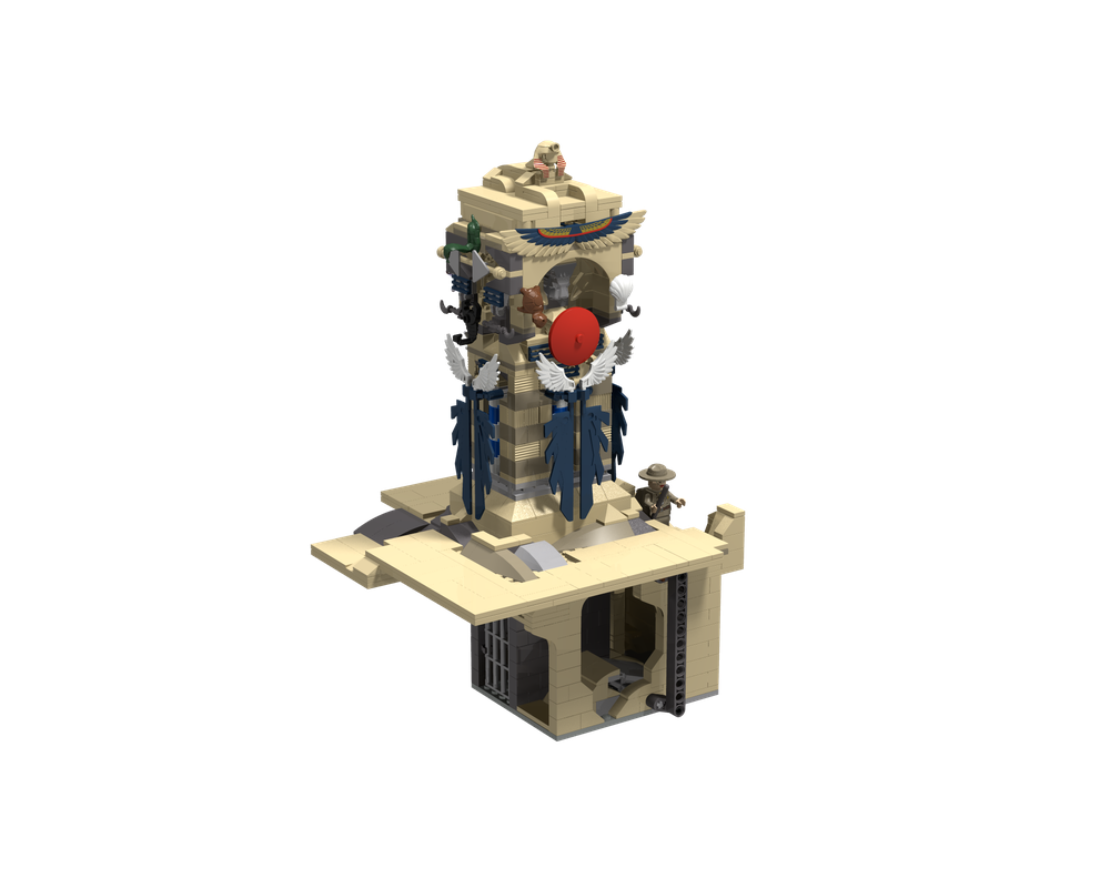 LEGO MOC The Riddle of the Sphinx by Famulimus | Rebrickable - Build ...