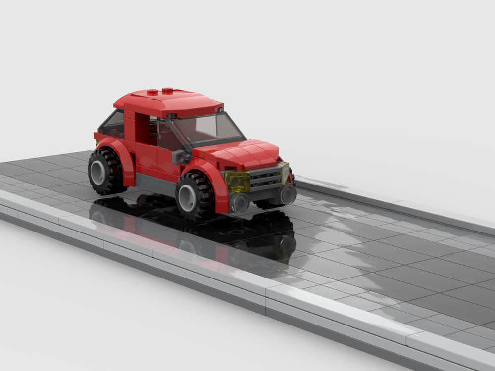 Lego Moc Road And Turn By Makary Rebrickable Build With Lego