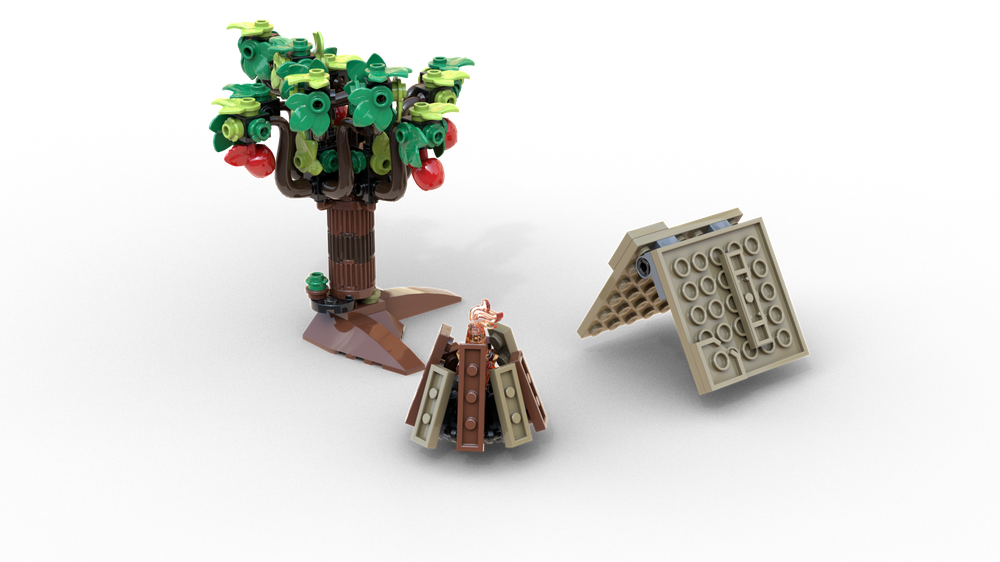 LEGO MOC Hunter's Camp Site by Wycliffe76 | Rebrickable - Build with LEGO