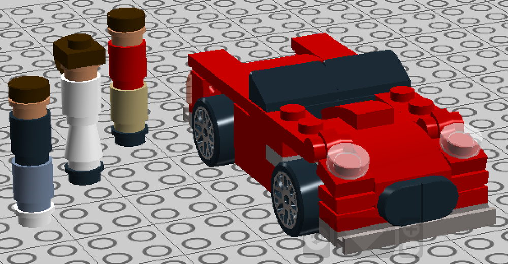 LEGO MOC 1961 Morris Frye's Ferrari 250 GT California Spyder by HATNAN ...