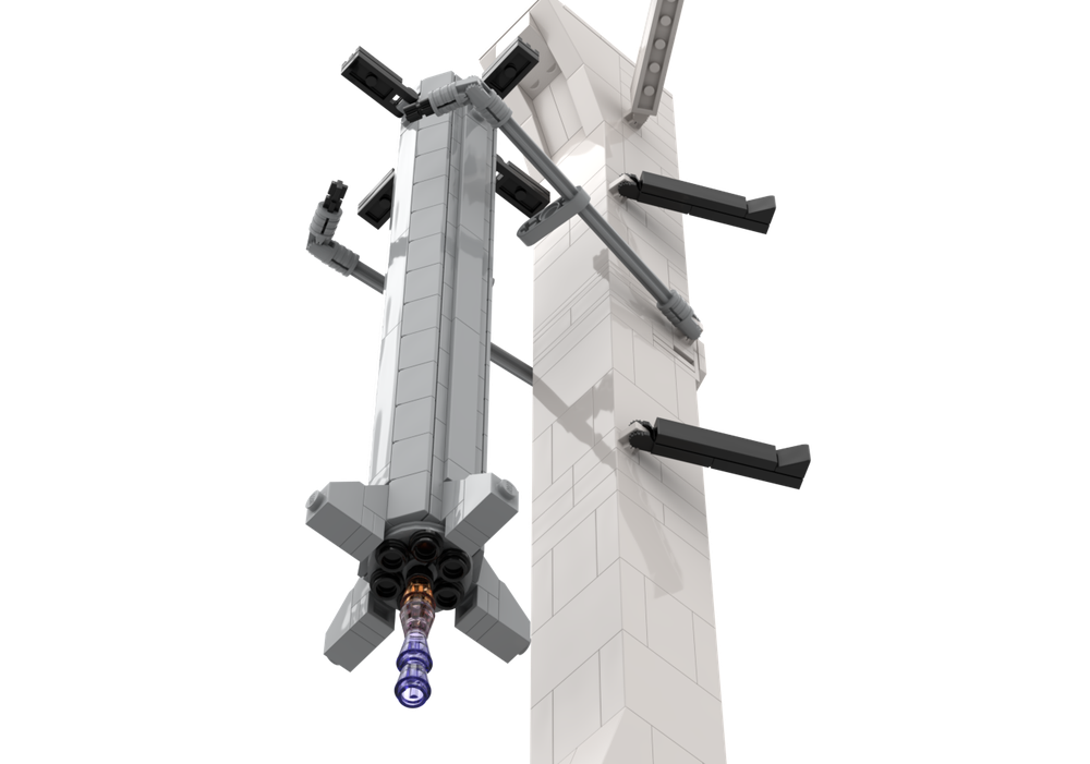 LEGO MOC 1:320 Scale SpaceX Starship Sealaunch Platform by SpaceXplorer ...