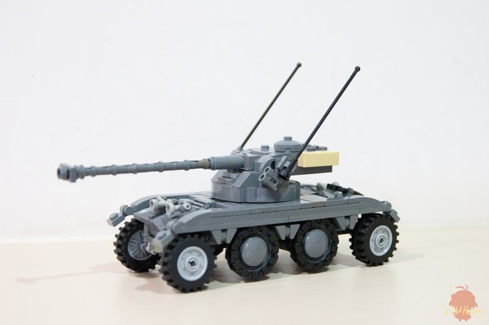 Lego Moc Panhard Ebr 1954 By F45616 Rebrickable Build With Lego