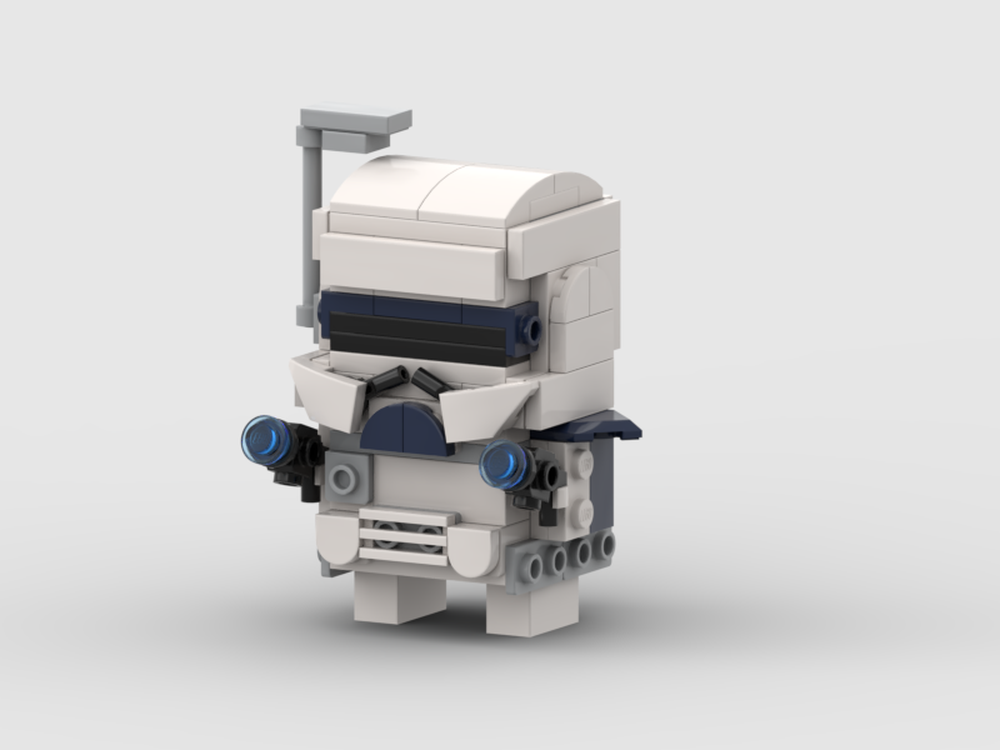 LEGO MOC Captain Rex Brickheadz by Kue7heh | Rebrickable - Build with LEGO