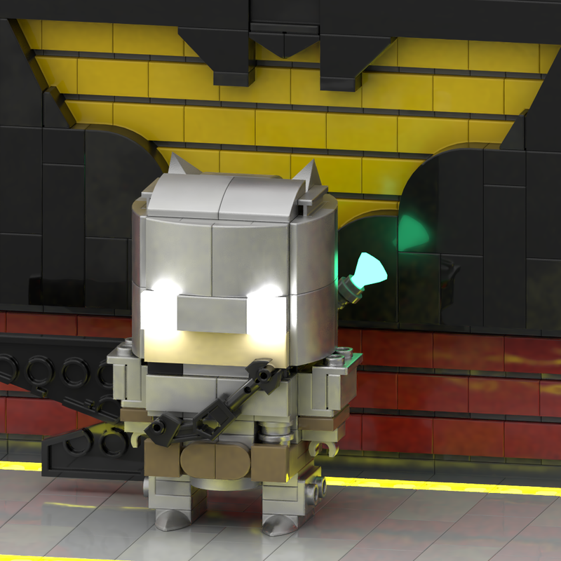 LEGO MOC Heavy armored Batman by SlayerGuix | Rebrickable - Build with LEGO