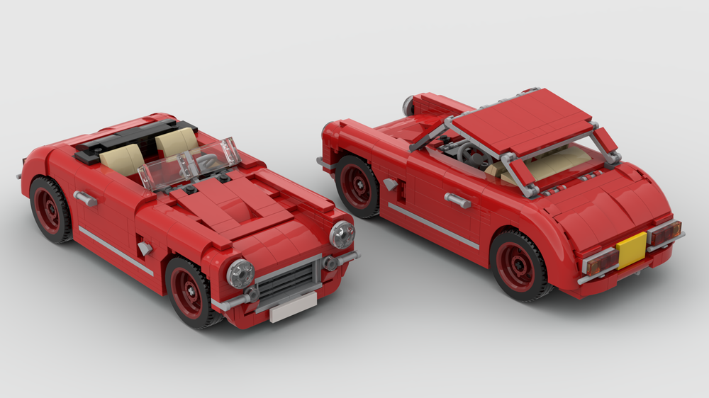 LEGO MOC 10258 Compact Vintage Coupè + Spider by atkinson76 ...