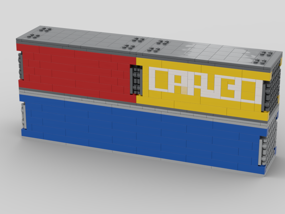LEGO MOC Container by The0 | Rebrickable - Build with LEGO