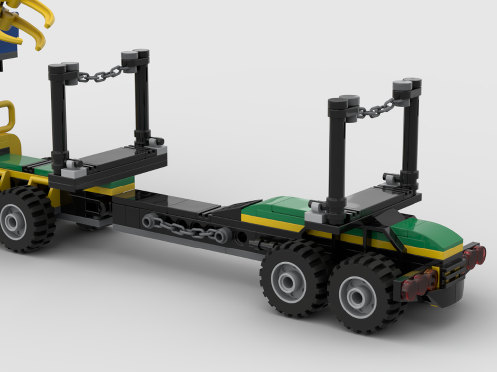 LEGO MOC Heavy Logging Truck by HaulingBricks | Rebrickable - Build ...