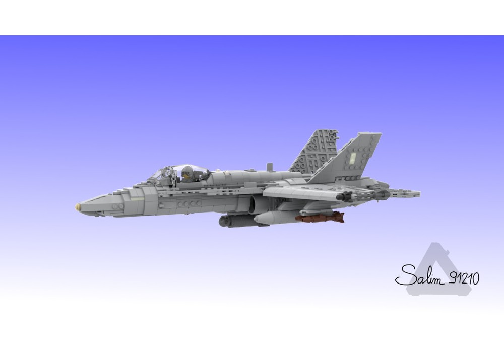 LEGO MOC McDonnell Douglas F-18C Hornet LEGO by salim91210 ...