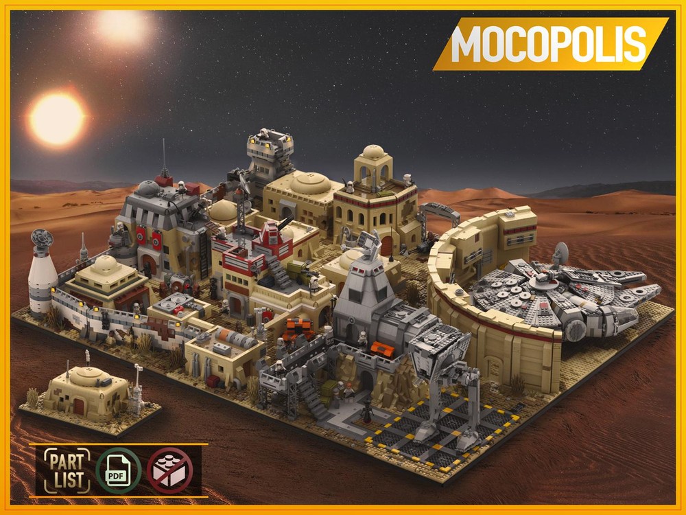 LEGO MOC LEGO MOC SW Tatooine Mos Eisley Cantina Chapter 2 by MOCOPOLIS ...