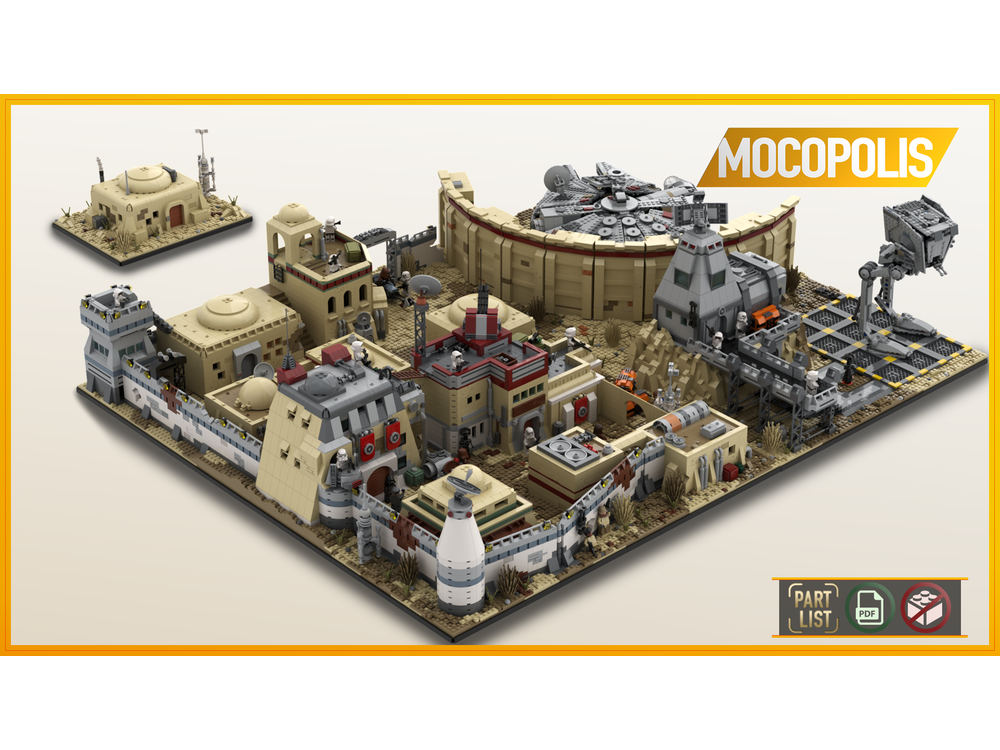 LEGO MOC LEGO MOC SW Tatooine Mos Eisley Cantina Chapter 2 by MOCOPOLIS ...