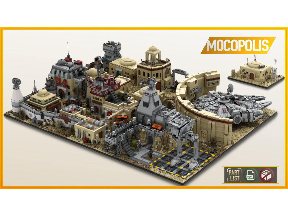 LEGO MOC-74753 LEGO MOC SW Tatooine Mos Eisley Cantina Chapter 2 by ...