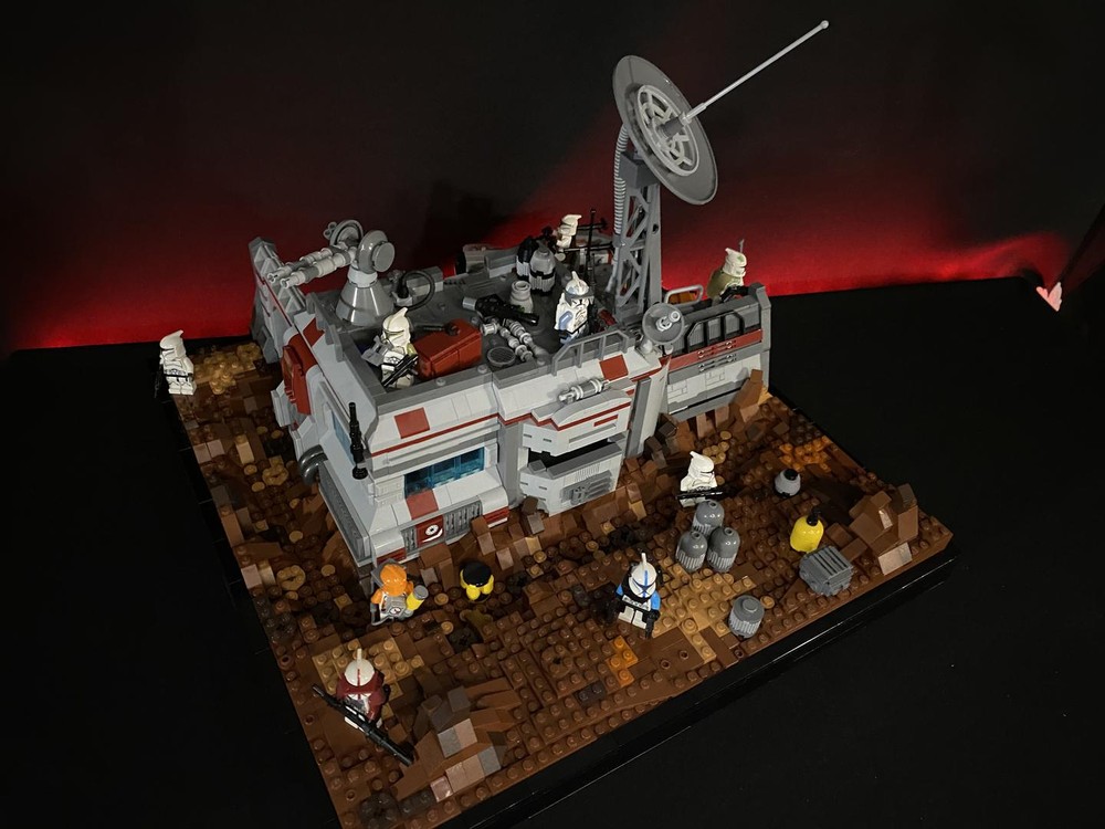 LEGO MOC LEGO MOC SW Republic Clones Base (Outpost) on Geonosis by ...