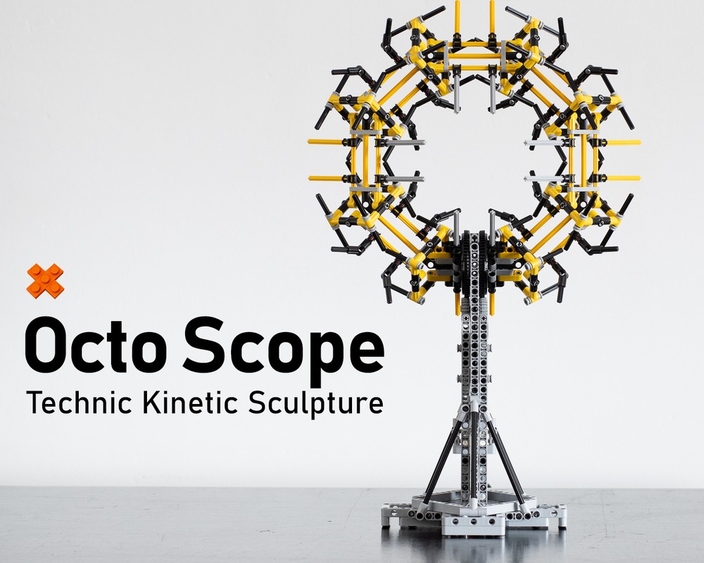 LEGO MOC Octo Scope | v1.15 | Technic Kinetic Sculpture by Xbrick ...