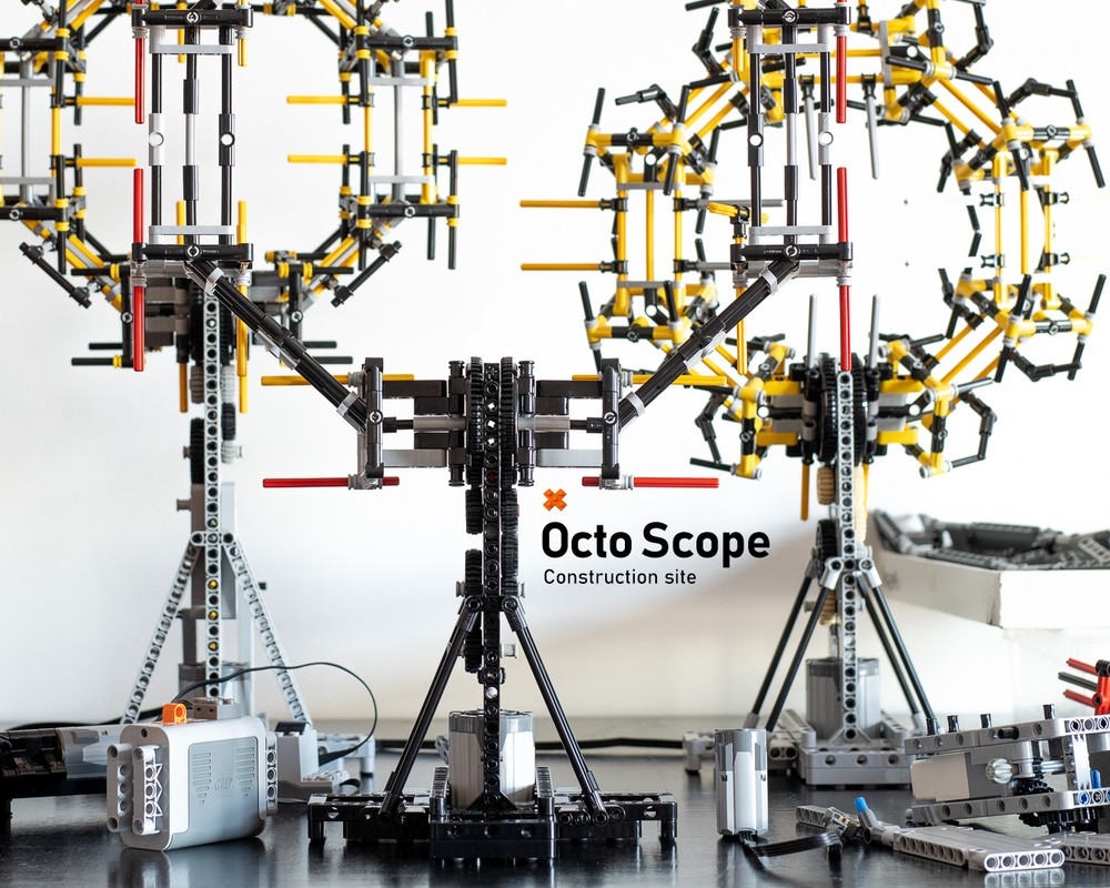 LEGO MOC Octo Scope | v1.15 | Technic Kinetic Sculpture by Xbrick ...