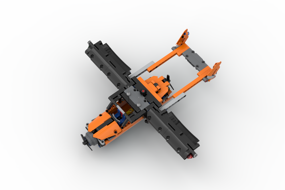 LEGO MOC 42120 Cessna Skymaster by Nequmodiva | Rebrickable - Build ...