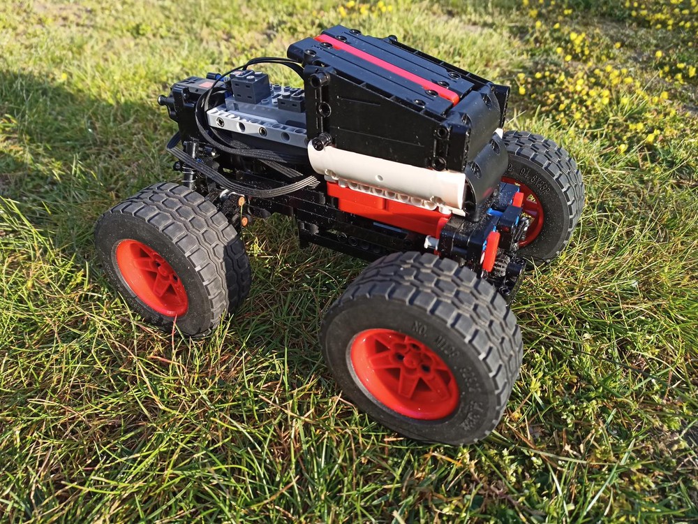 Lego Moc Buggy Chassis By Blackbirdb51 Rebrickable Build With Lego