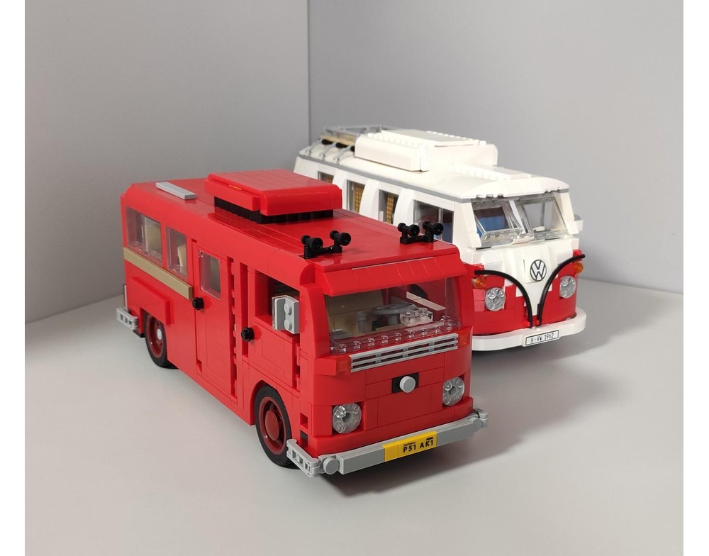 LEGO MOC 10258 Transporter T2 by Kirvet | Rebrickable - Build with LEGO