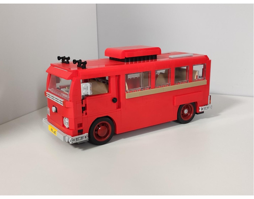 LEGO MOC 10258 Transporter T2 by Kirvet | Rebrickable - Build with LEGO