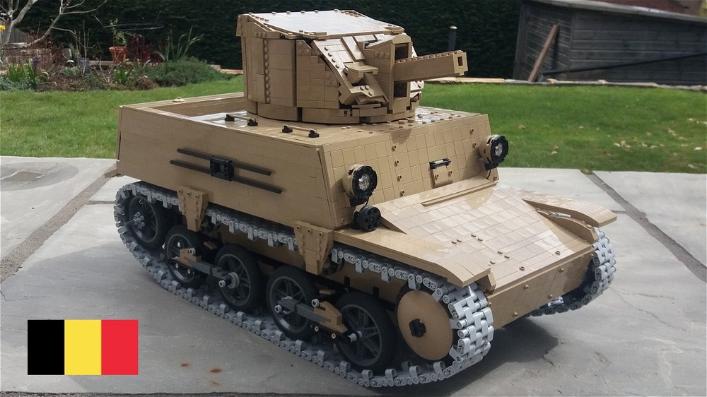 LEGO MOC T.13B3 Tank Destroyer (1:8) by Tarix819 | Rebrickable - Build ...