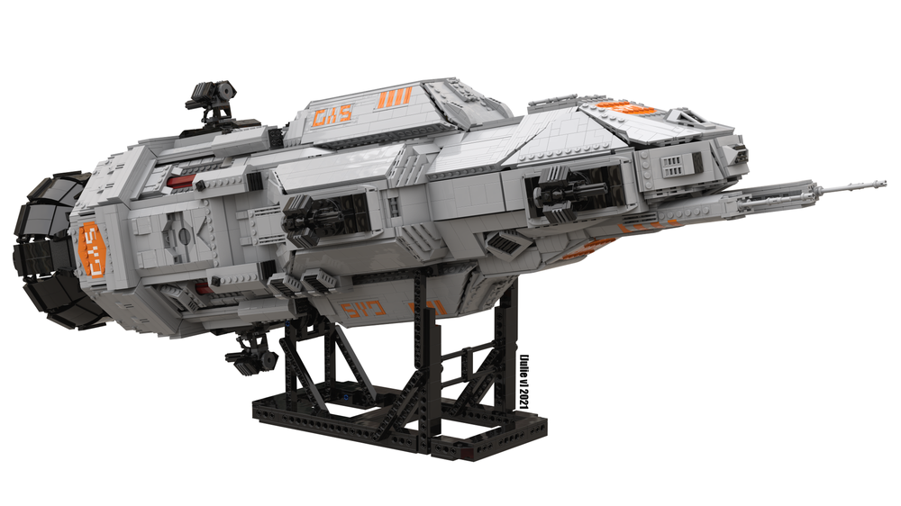LEGO MOC Rocinante S1-3 by Julie-v | Rebrickable - Build with LEGO