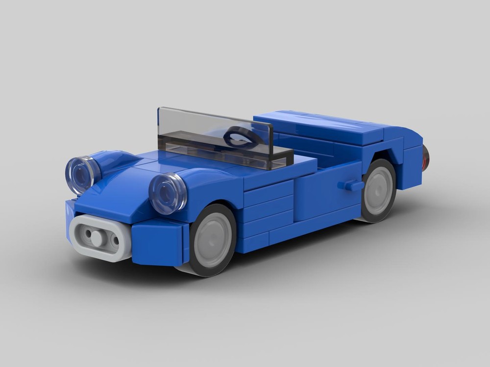Lego Moc Small Vintage Car By Mith77 Rebrickable Build With Lego