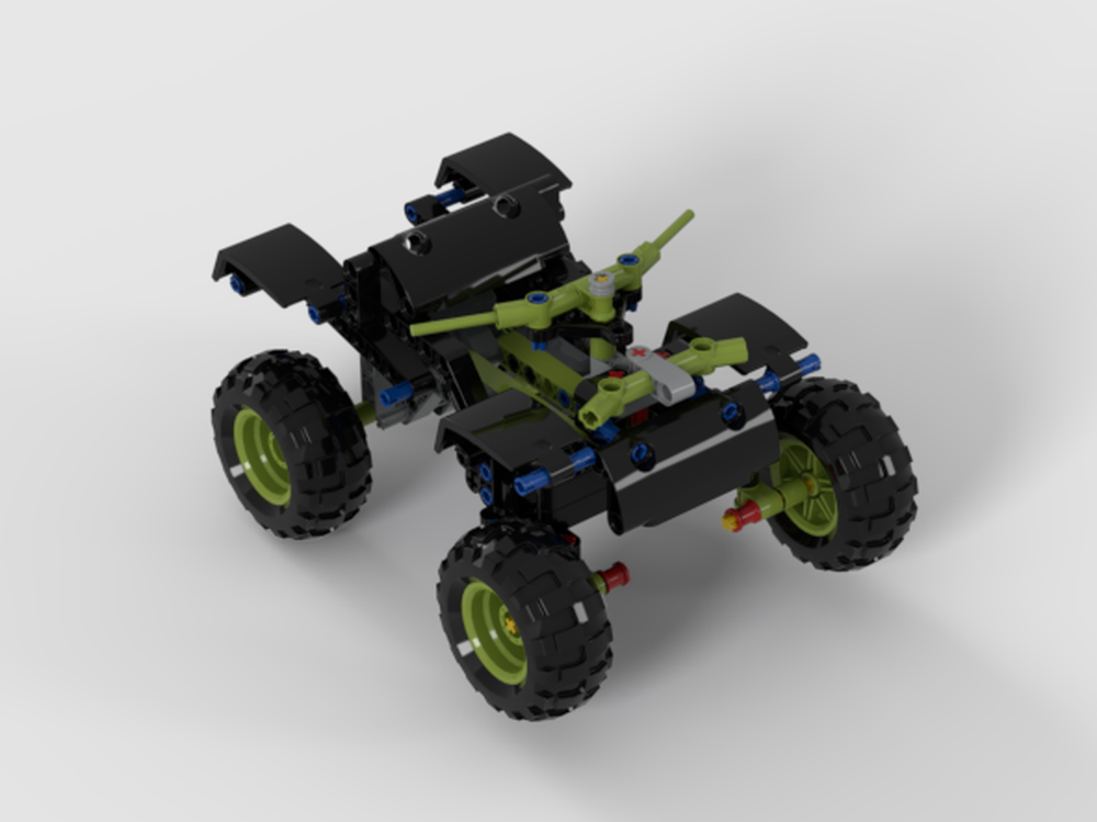 LEGO MOC-74883 A Rugged ATV by zumaidi | Rebrickable - Build with LEGO