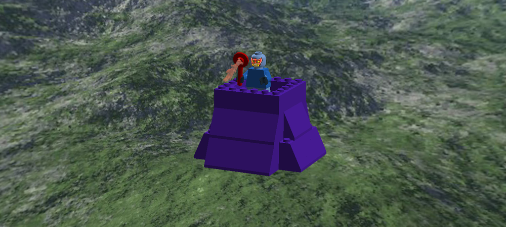 Lego Moc Wizard Tower By Lucbulder Rebrickable Build With Lego