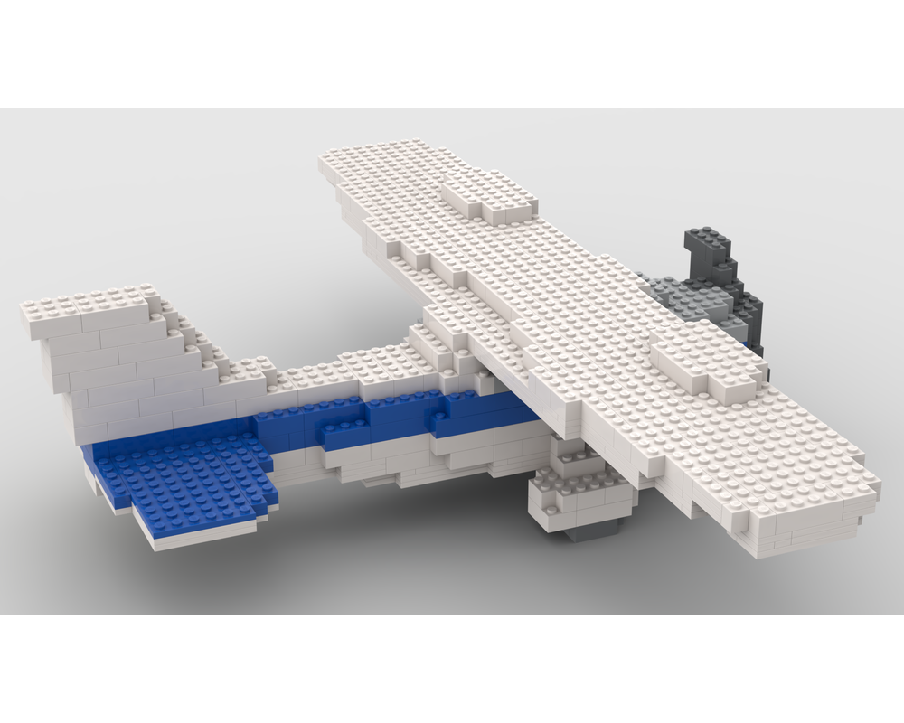LEGO MOC Brickplicator Cessna 172 Plane by thebrickpilot | Rebrickable ...