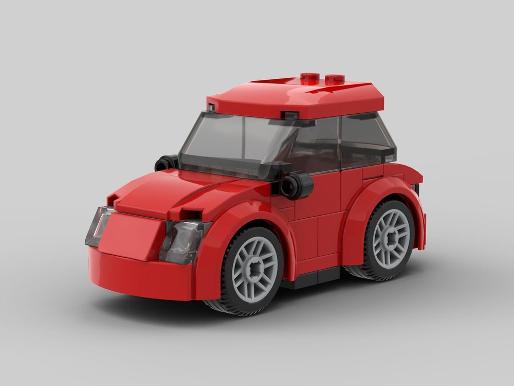 LEGO MOC Small city car by Mith77 | Rebrickable - Build with LEGO
