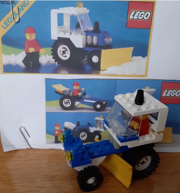 LEGO MOC 6524-1 road grader V2 by carel0180 | Rebrickable - Build with LEGO