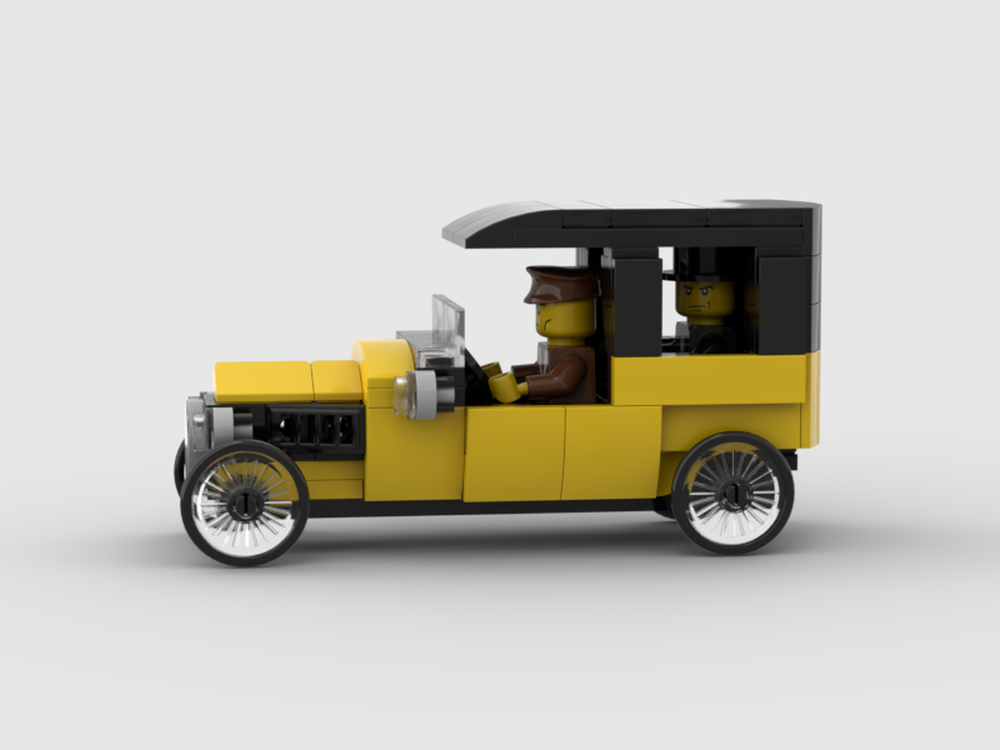 LEGO MOC-74940 Little classics #4 - Yellow limousine by BrickAA ...