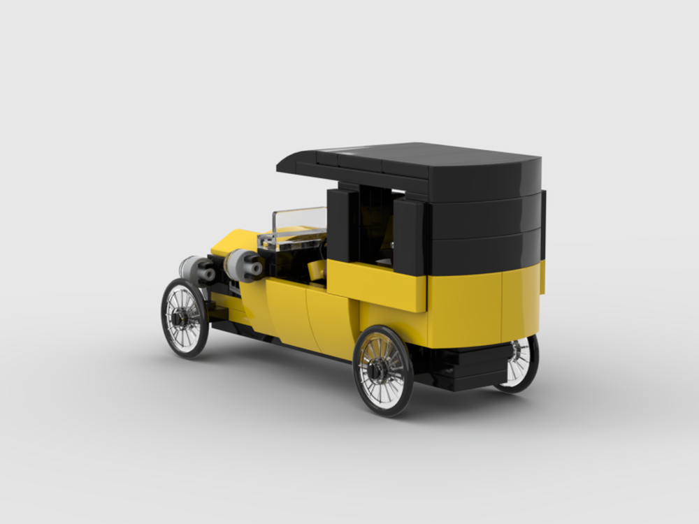 LEGO MOC-74940 Little classics #4 - Yellow limousine by BrickAA ...