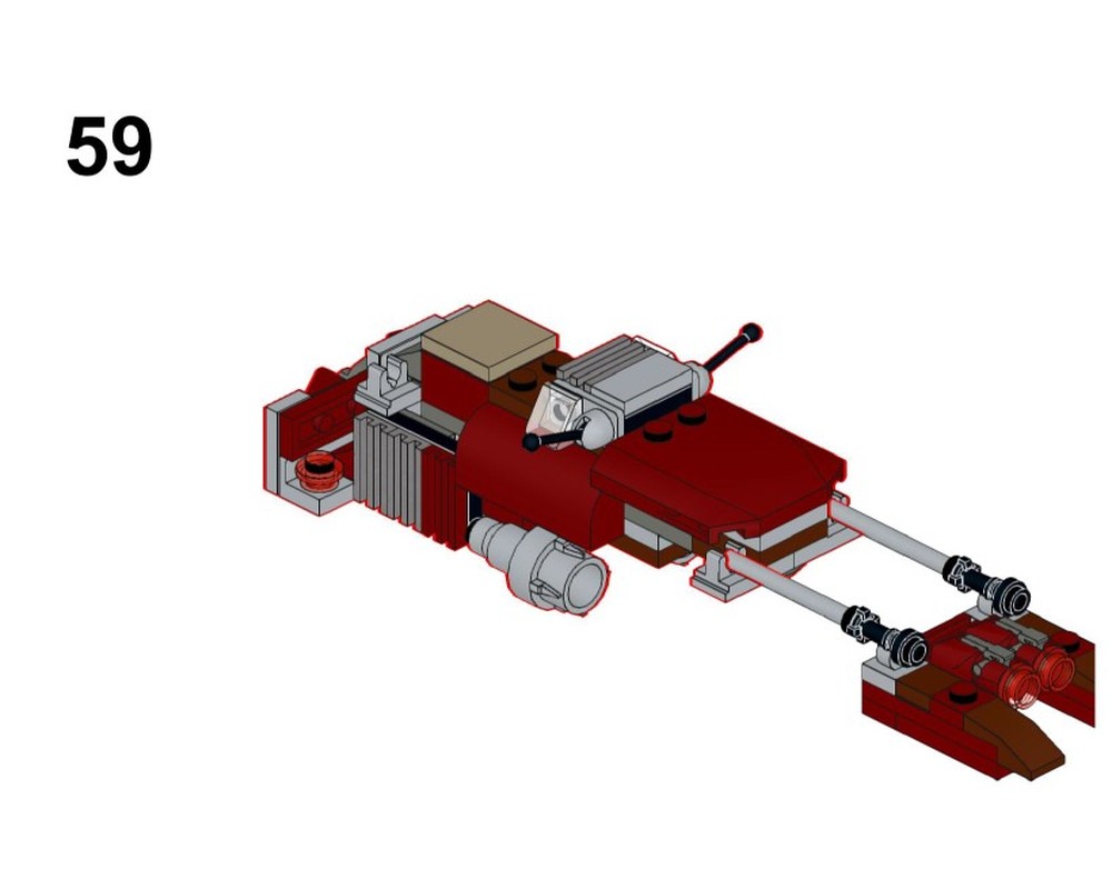 LEGO MOC 75099 Rey's Speeder Bike by LegoDesigner | Rebrickable - Build ...